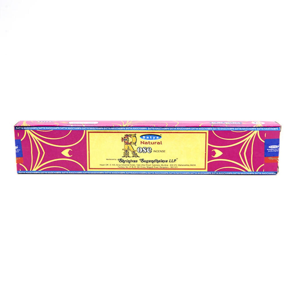 Incense Satya Rose 15g Box of 12 | Maq